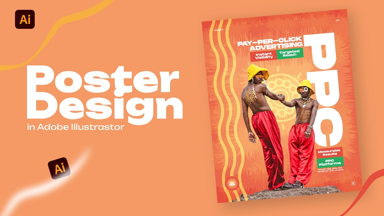Follow Along: Epic Adobe Illustrator Poster Design Tutorial: Create Your Own Dynamic Background!
