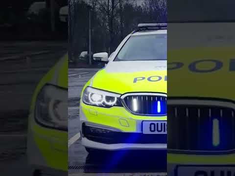 999 Blue Light Demo | BMW 530D | #bluelights