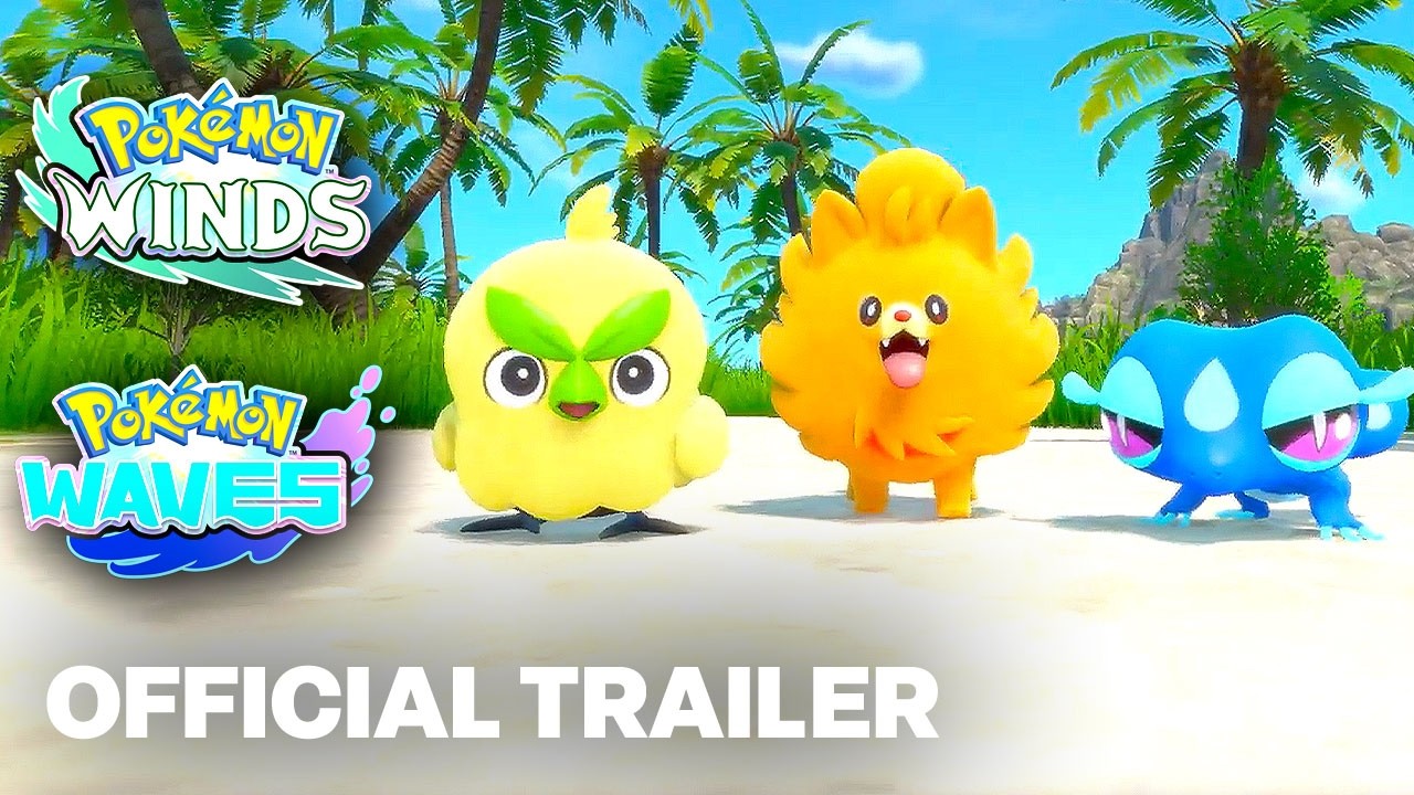 Pokemon Winds and Pokemon Waves - Official Announcement Trailer (Gen 10 is Here)