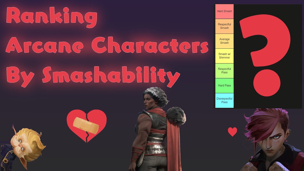 Ranking Arcane Characters by Smashability (Smash Or Pass)!
