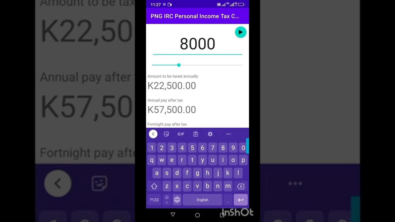 PNGIRC Salaries/Wages Tax Calculator