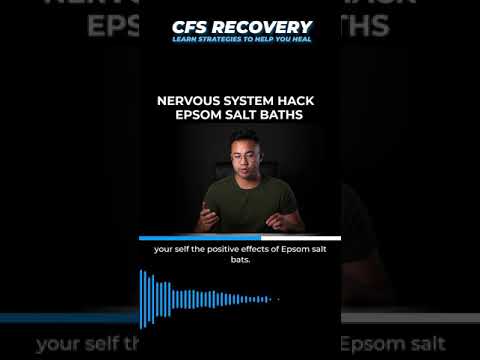 NERVOUS SYSTEM HACK - EPSOM SALT BATHS | CHRONIC FATIGUE SYNDROME