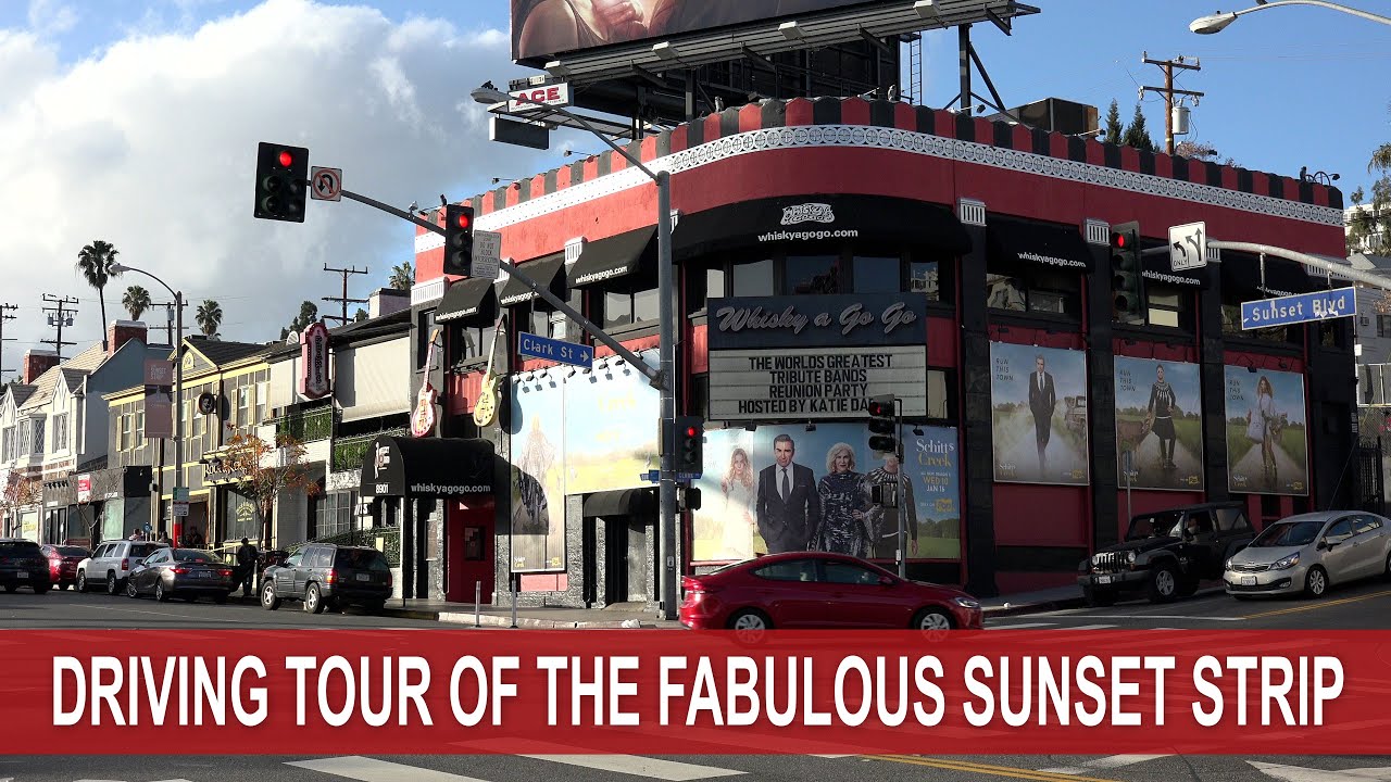 Driving Tour of the Fabulous Sunset Strip