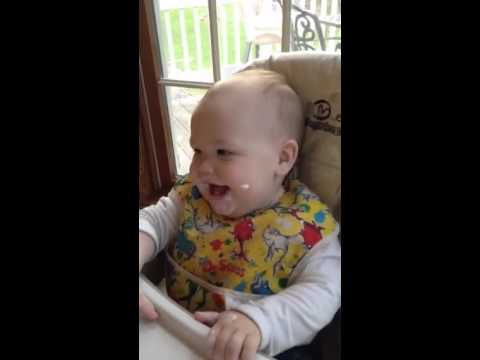 Benny laughs at jack being spoon fed