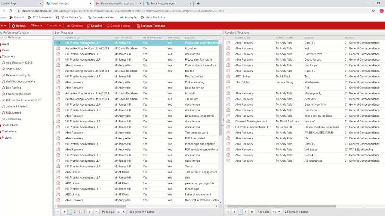 Docusoft Cloud Portal