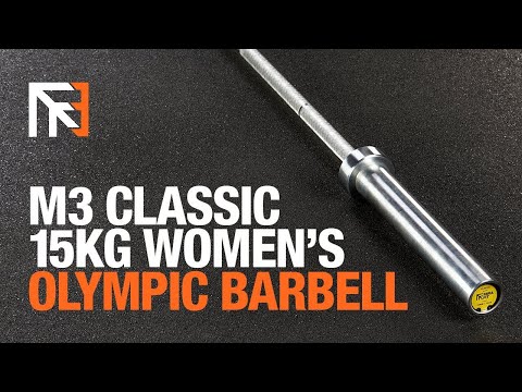 Mirafit M3 Classic 15kg Women's Olympic Barbell
