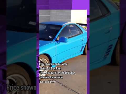 Eye Catching Sail Blue 1993 Mitsubishi 3000 GT With Rebuilt Engine For Sale Cool Cars #shorts