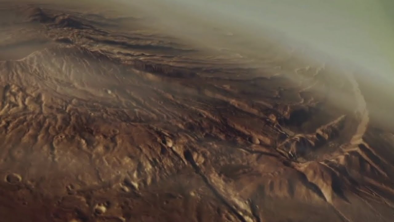 Mars 3D flyover video shows digital mapping of the Red Planet