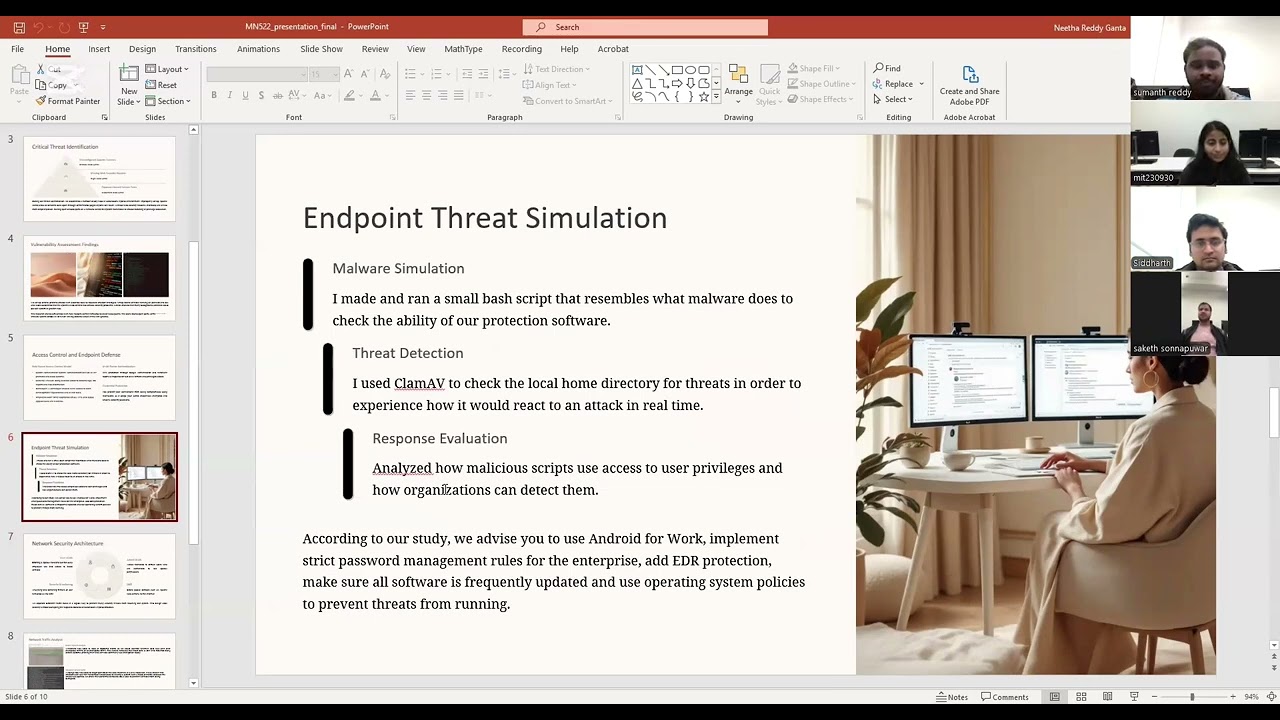MN522 - final presentation “Securesoft’s Hybrid cloud security Assessment.