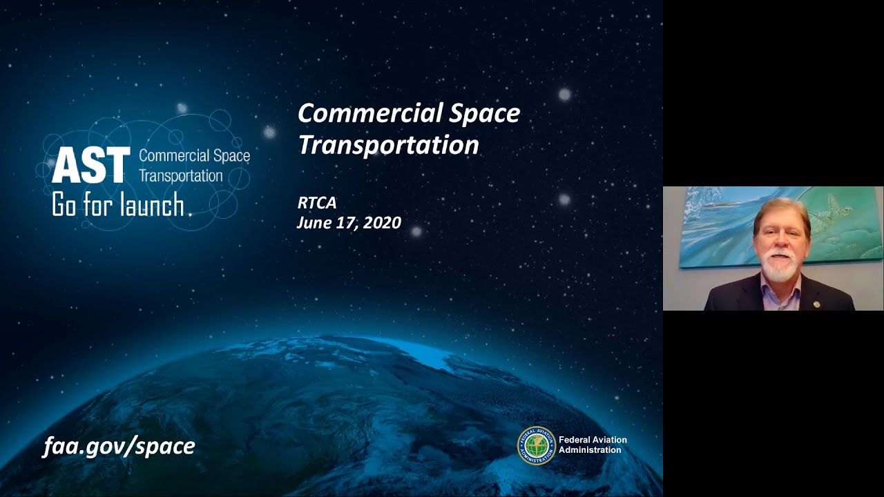 RTCA June 2020 Webinar: Commercial Space Transportation