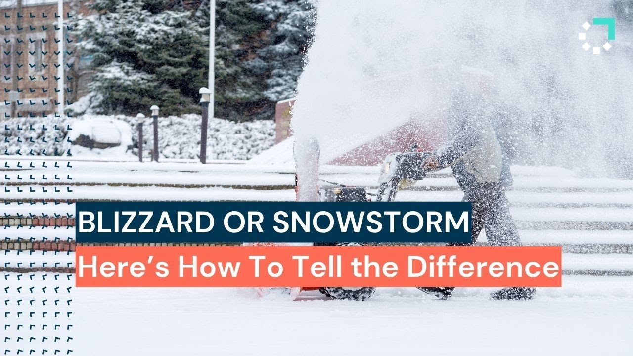 Blizzard vs. Snowstorm Explained: Key Differences You Need to Know