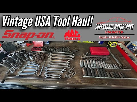 Facebook Marketplace Vintage Tool Haul (snap-on & mac tools!)
