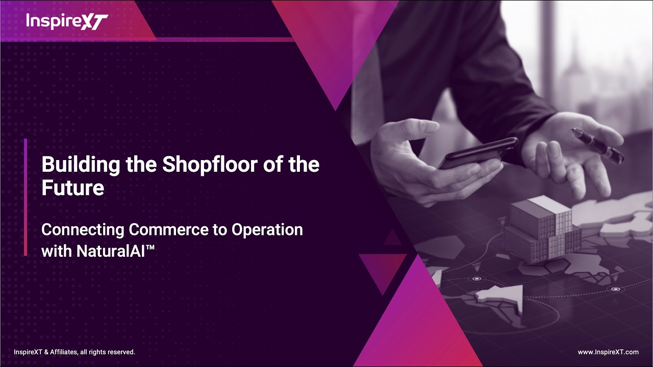 InspireXT Connected Shopfloor solution powered by Litmus Automation and Enterprise Applications