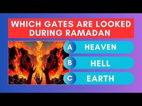 10 Simple Ways to Master Ramadan Trivia | Ramazan Quiz | Islamic Quiz (No Music)