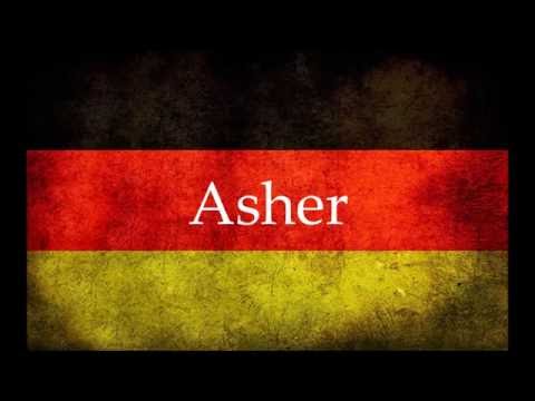 Asher name meaning
