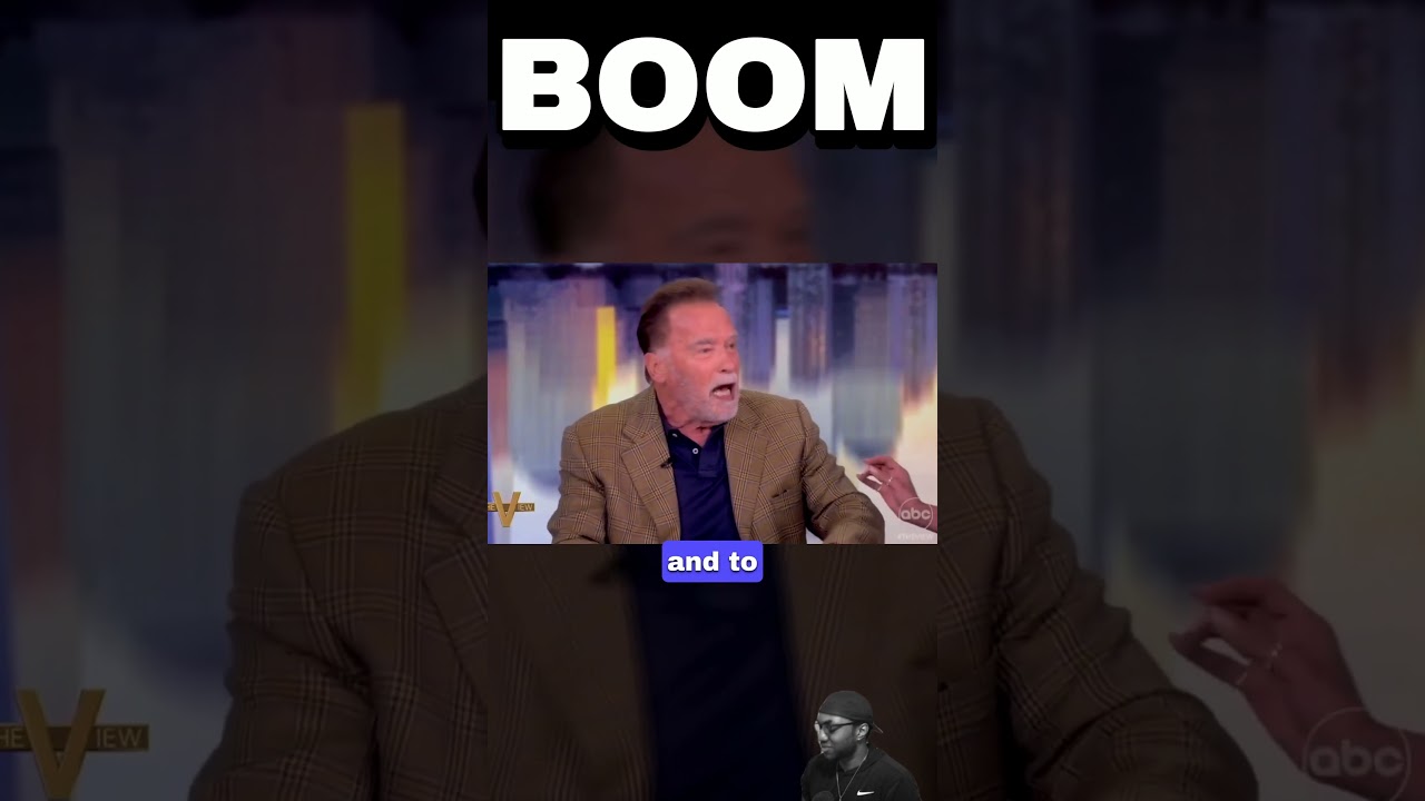 Arnold Schwarzenegger SURPRISED WOKE Democrats On The View With His Stance On Illegal Migration