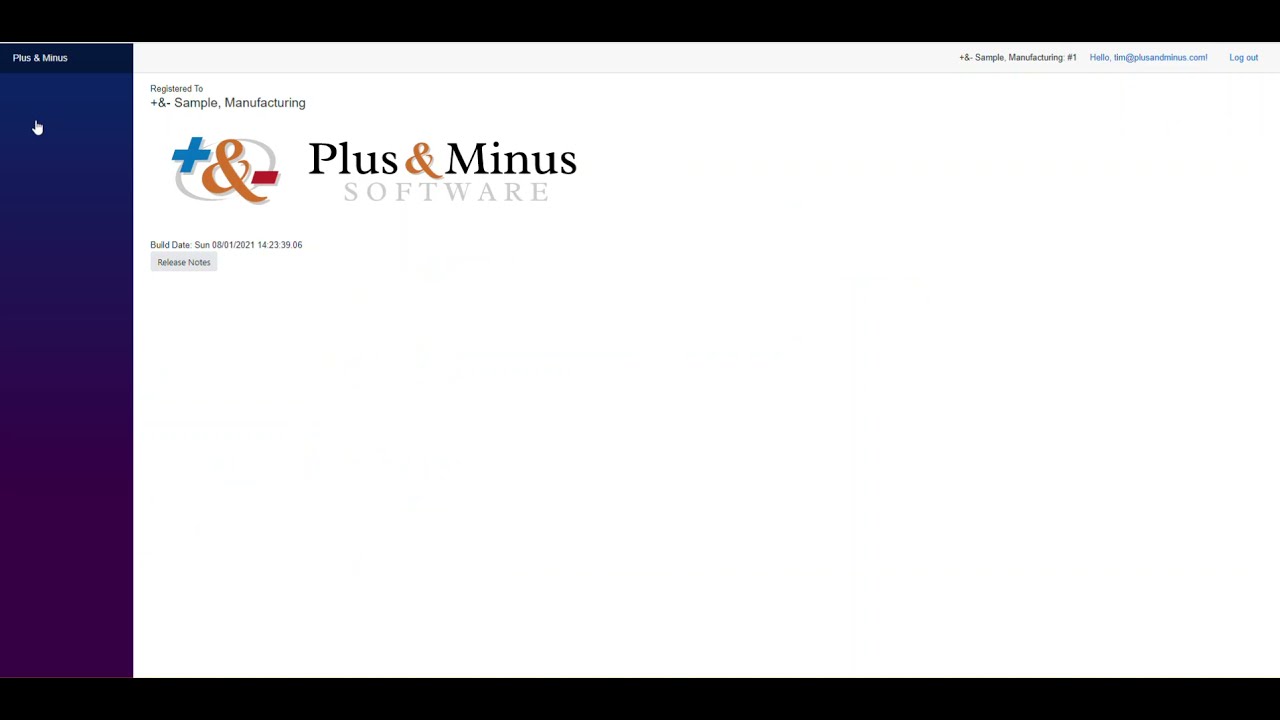 Introduction to Plus & Minus Accounting Software