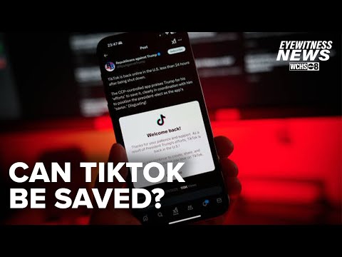 TikTok returns to app stores as US sale remains unclear