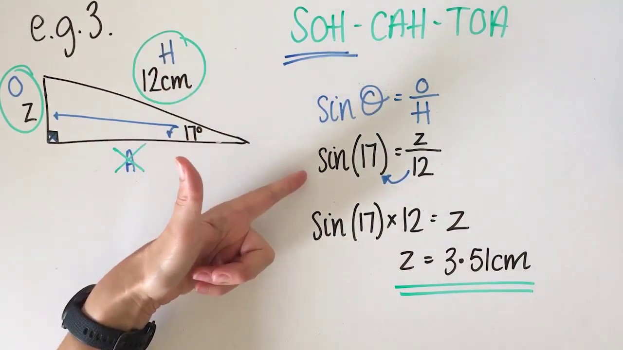 Trigonometry │ Finding an Unknown Side Length