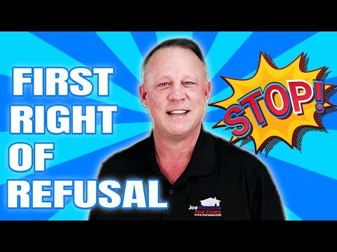 First Right Of Refusal Meaning Explained | Right Of First Refusal