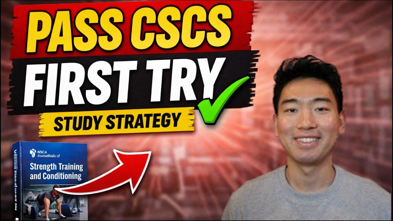CSCS exam strategy: how to pass on your fist attempt (2026 Guide)