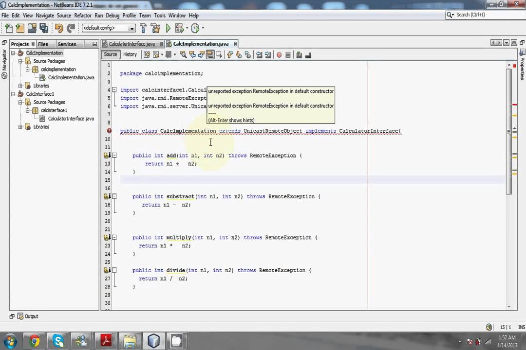 Easy Java Remote Method Invocation Tutorial RMI
