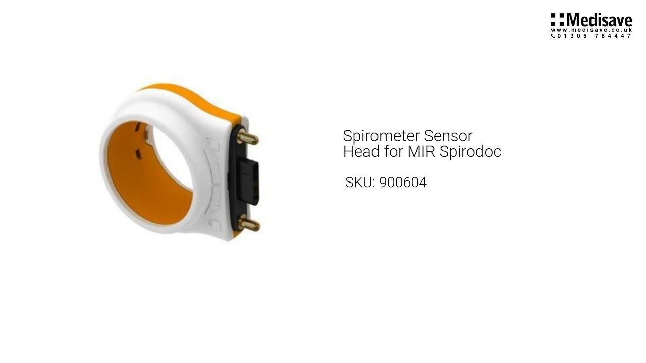 Spirometer Sensor Head for MIR Spirodoc 900604