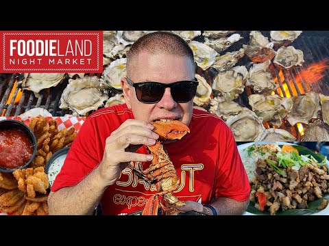 Foodieland Night Market: San Diego's Largest Food Festival at Snapdragon Stadium  [4K UHD]