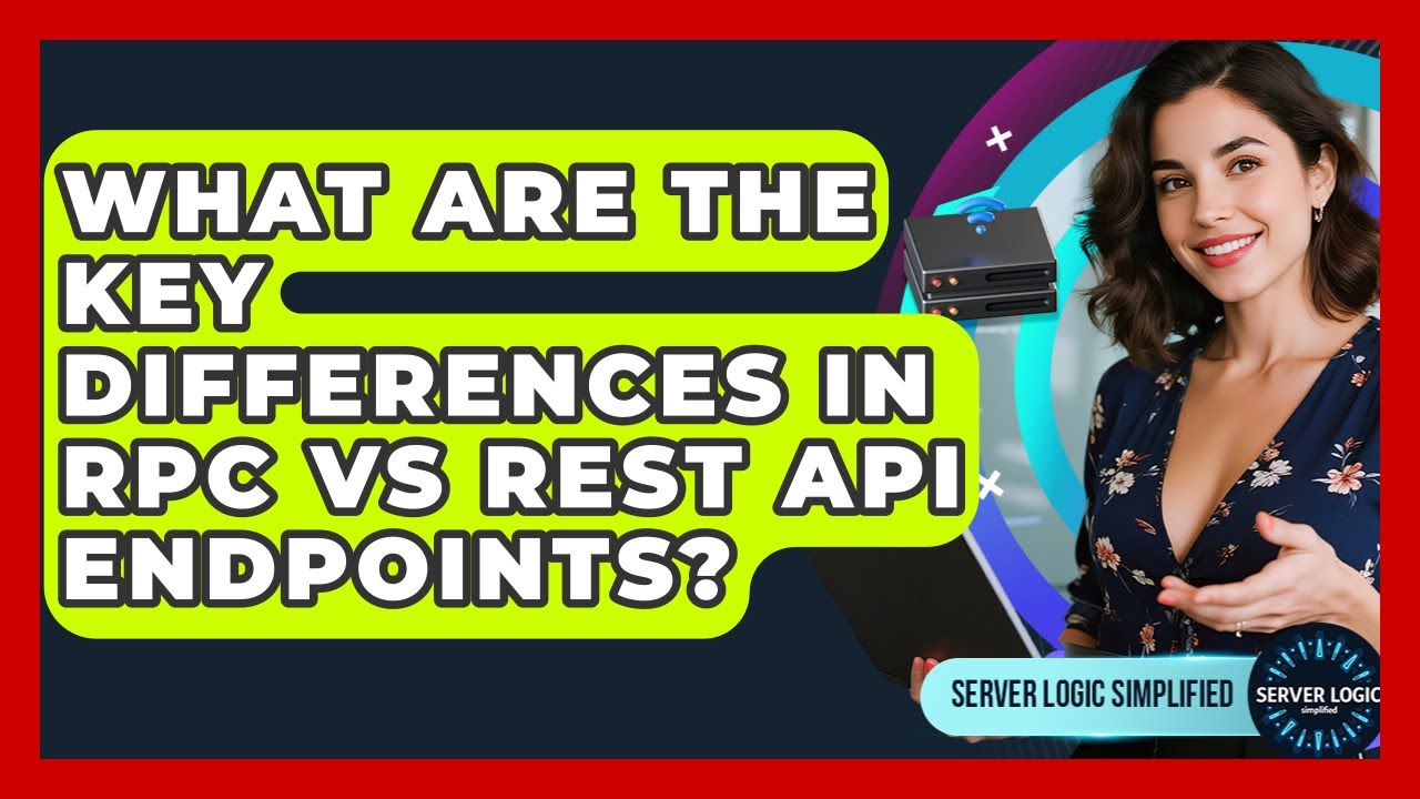 What Are The Key Differences In RPC Vs REST API Endpoints? - Server Logic Simplified