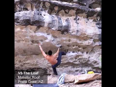 V5 The Loaf, Priest Draw Bouldering