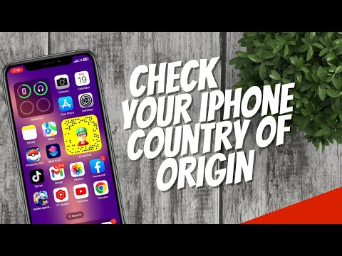 How to know your iPhone Country of origin