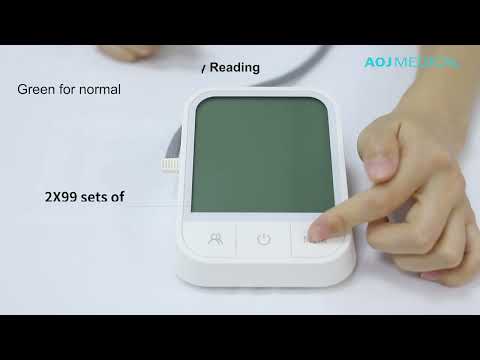AOJ-30C Arm bllod pressure monitor with irregular hearbeat dector blood pressure monitor.