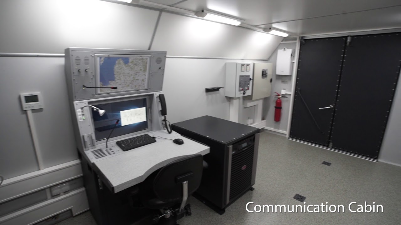 Automated Mobile Command Post AMCP and Communication Cabin