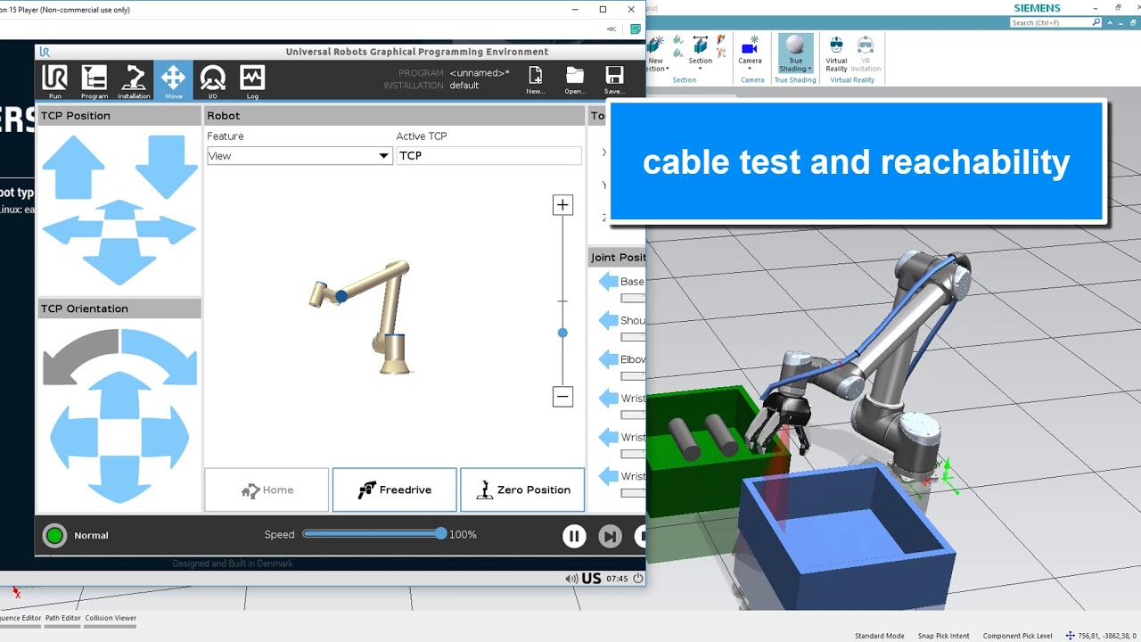 Process Simulate + Connect to Universal Robots
