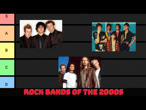2000s ROCK BANDS RANKED (Tier List)