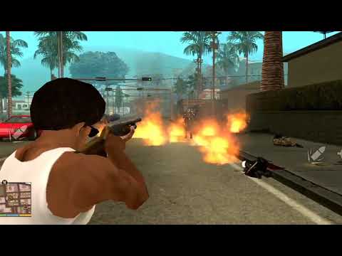 GTA SA MOBILE Death Animation Ragdoll Style by ArtemQa146