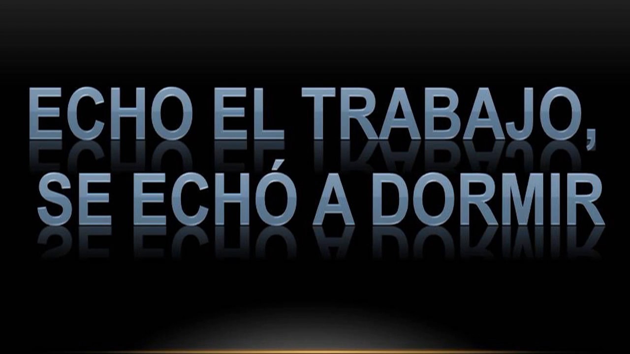 Ortografía  HECHO o ECHO