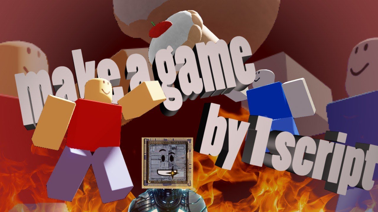 MAKE A ROBLOX GAME BY 1 SCRIPT! ROBLOX STUDIO GAMEDEV | SCRIPTING TUTORIAL