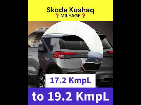 🔥Skoda Kushaq🔥 || Mileage || #ytshorts #kushaq #skoda