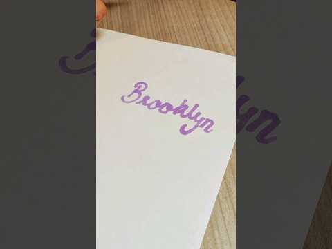 # Calligraphy Names-Brooklyn