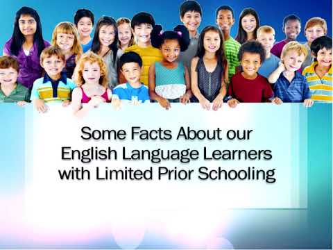 English Language Learners (ELL) Webinar Series – Part 4: ELD programming needs