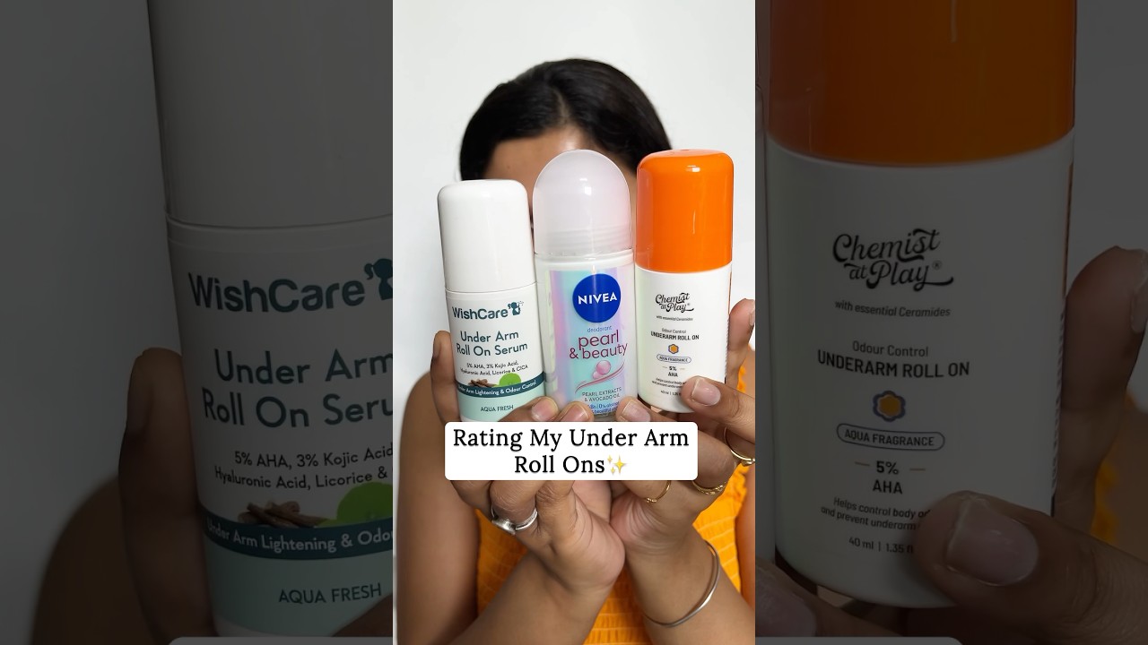 Rating All My Underarm Roll Ons🤮#Viral #shorts #youtubeshorts #diy #ashortaday