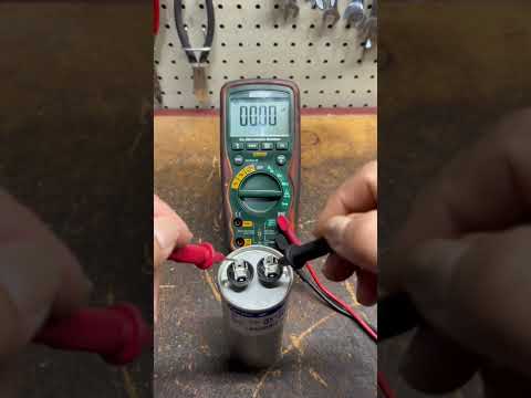 Quick way to test a capacitor!!