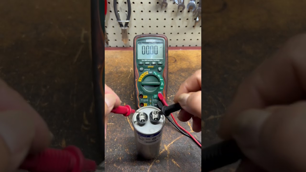 Quick way to test a capacitor!!