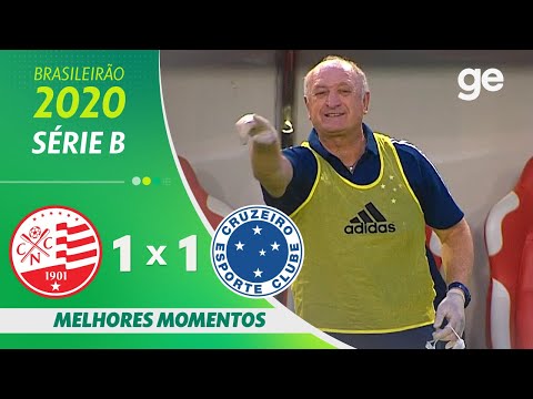 NÁUTICO 1 X 1 CRUZEIRO | MELHORES MOMENTOS | 18ª RODADA BRASILEIRÃO SÉRIE B 2020 | ge.globo