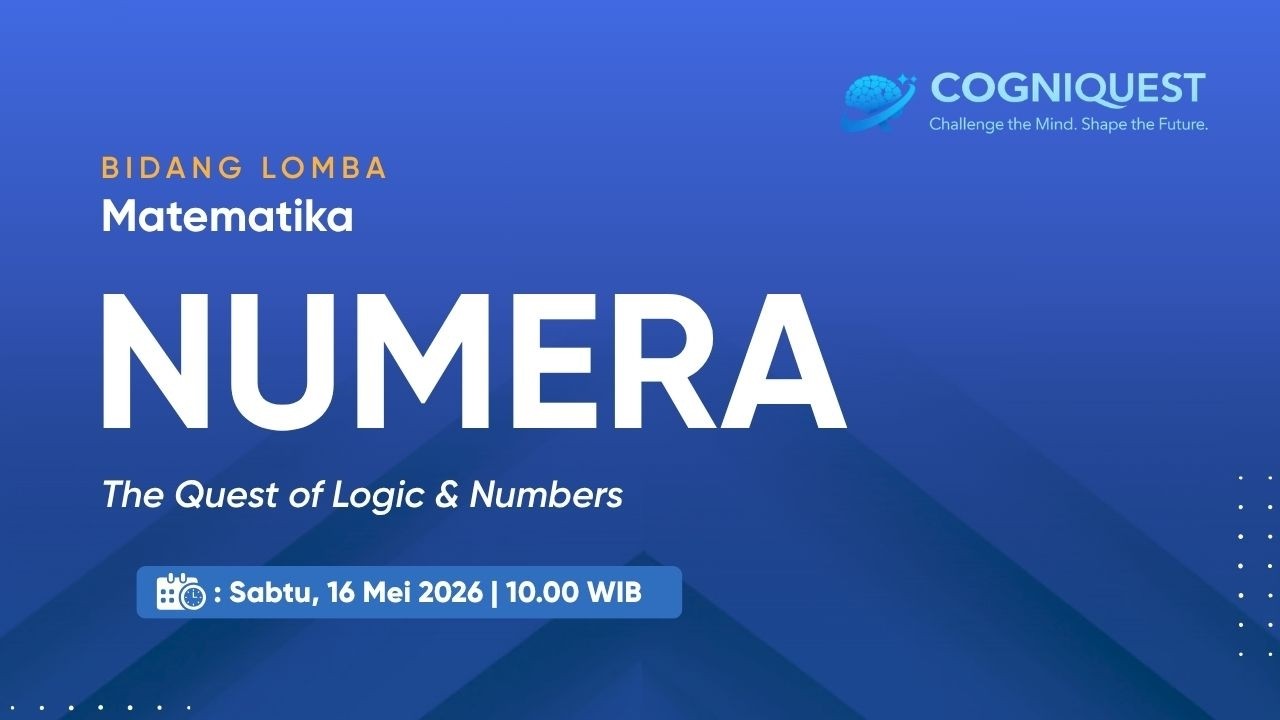 LIVE RANKING KOMPETISI KOGNITIF NASIONAL BIDANG MATEMATIKA - NUMERA