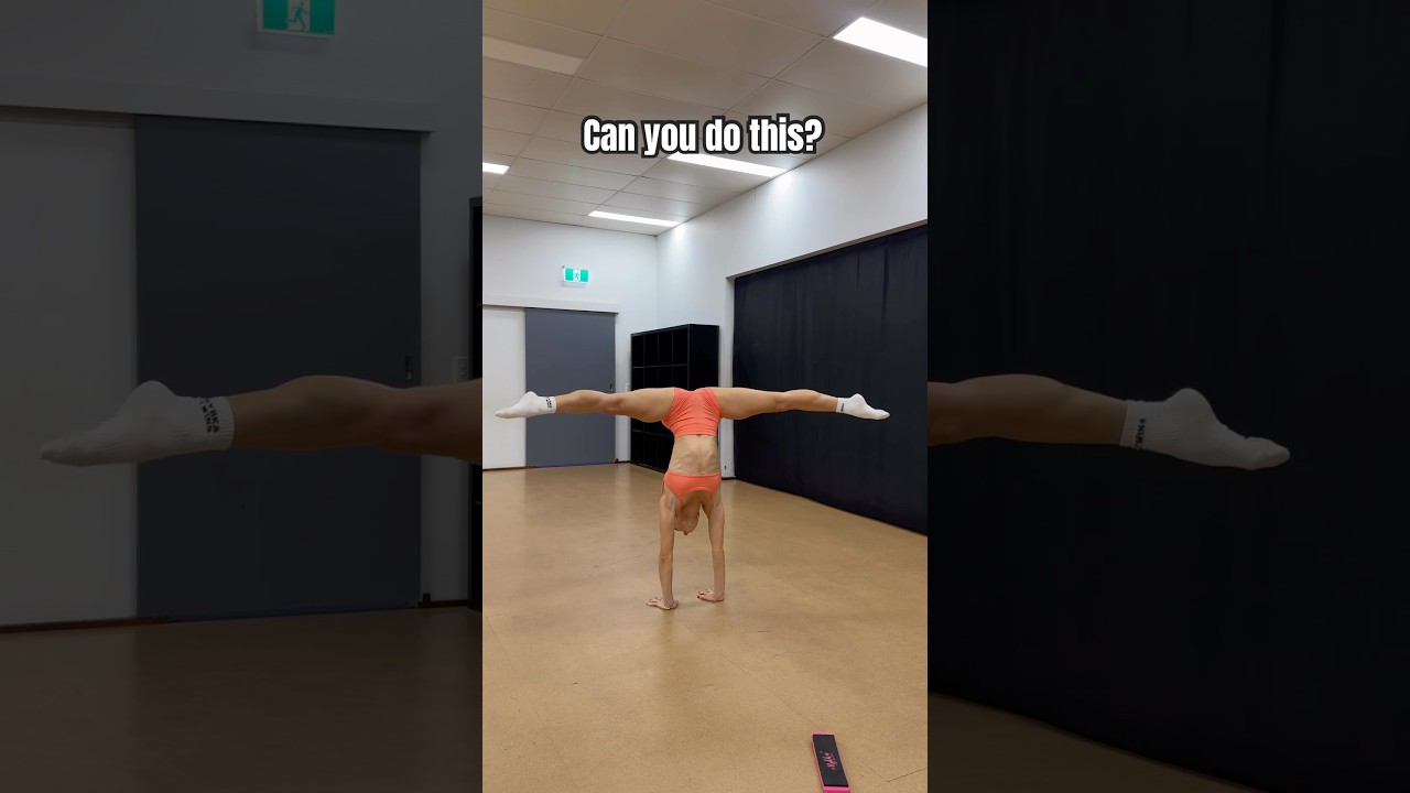 Only 5% of gymnasts can do this…￼