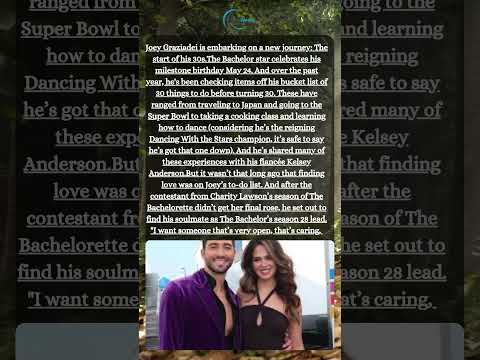 Inside Bachelor Joey Graziadei and Kelsey Anderson's Amazing Journey