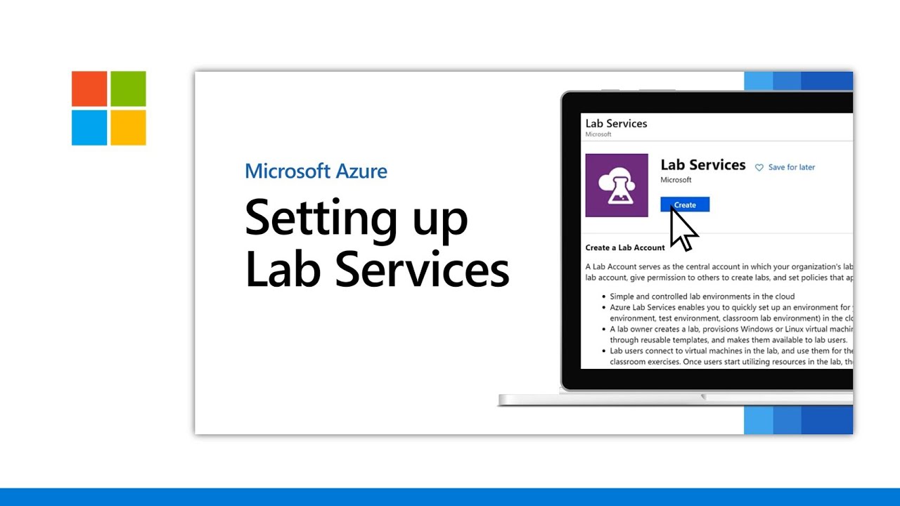 Microsoft Azure - Setting up Lab Services