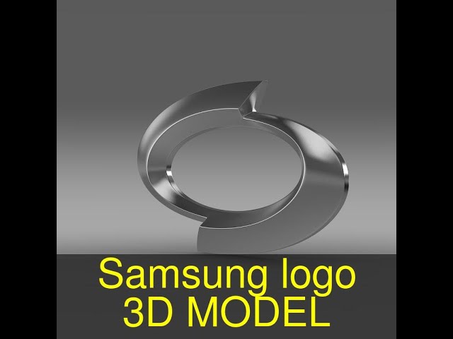 Samsung logo 3D Model - FlatPyramid